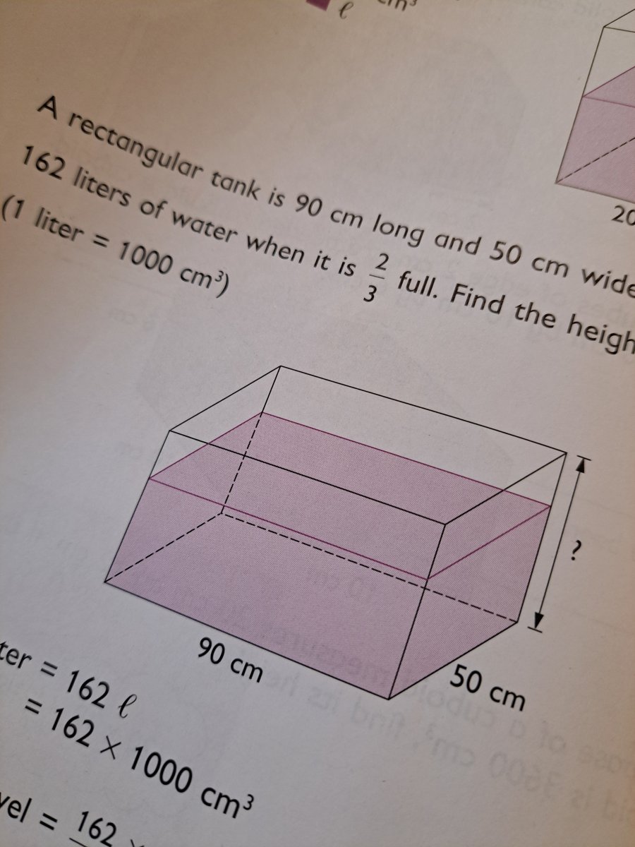 Correct Formula for Volume – Sarah Dixon Young